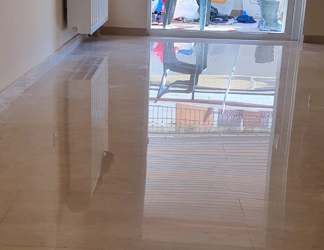 Γυάλισμα μαρμάρων σε οικία - ΜΕΘΟΔΙΚΗ ΚΑΘΑΡΙΣΤΙΚΗ Ο.Ε.