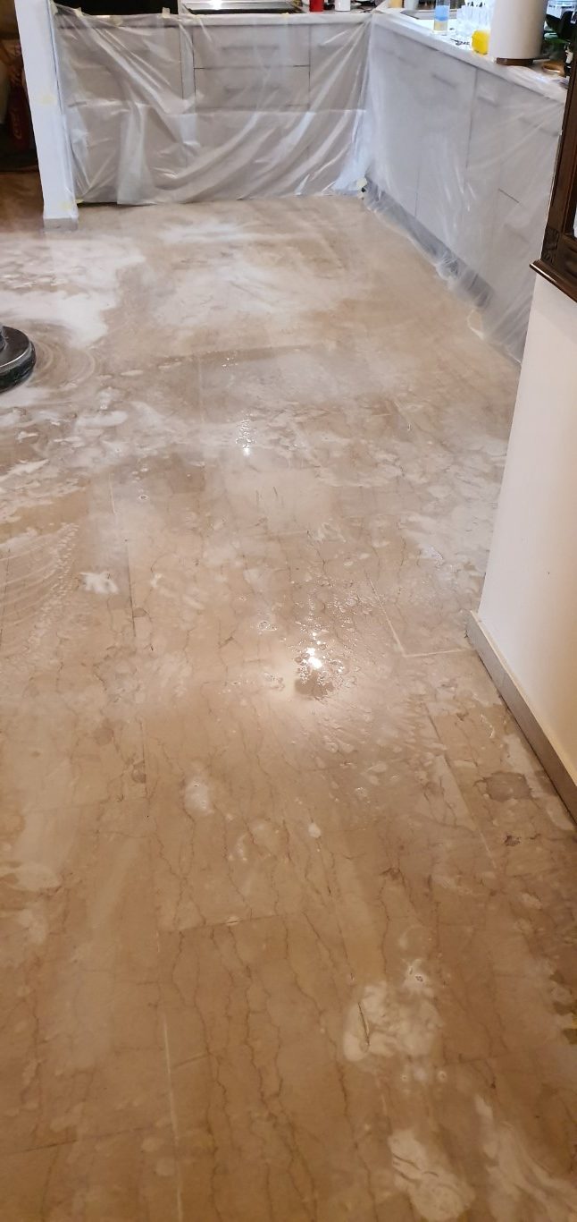 Γυάλισμα μαρμάρων σε οικία - ΜΕΘΟΔΙΚΗ ΚΑΘΑΡΙΣΤΙΚΗ Ο.Ε.