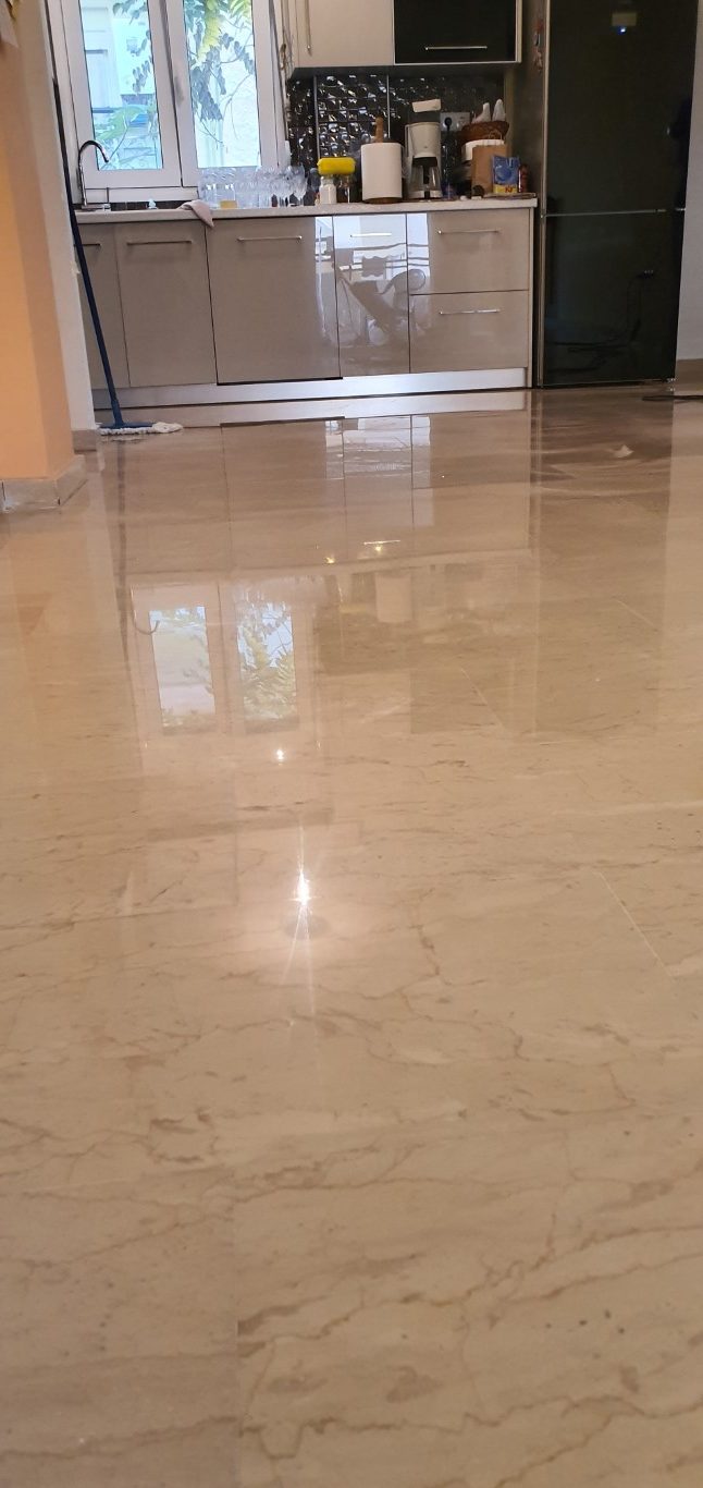 Γυάλισμα μαρμάρων σε οικία - ΜΕΘΟΔΙΚΗ ΚΑΘΑΡΙΣΤΙΚΗ Ο.Ε.